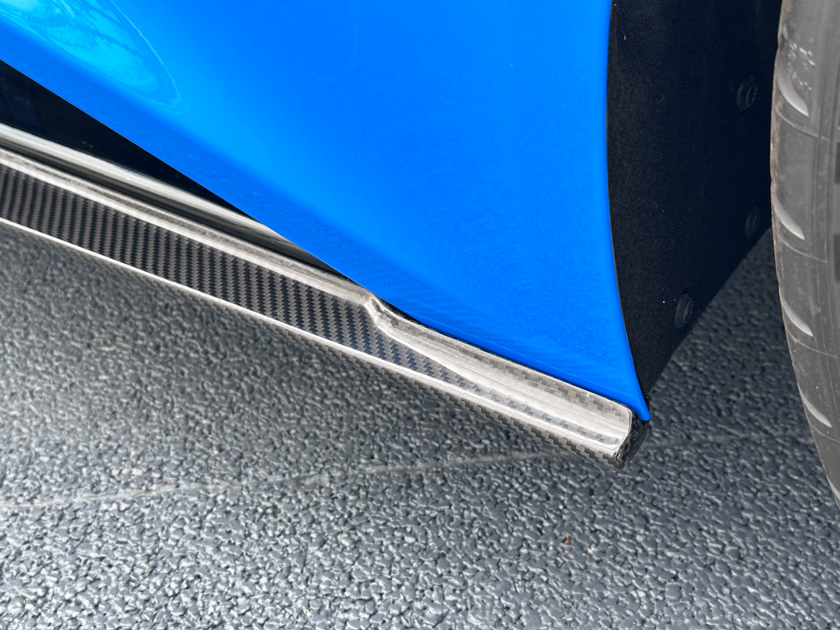 Emira Carbon Fiber side skirts by Aerie Performance – AERIE Performance