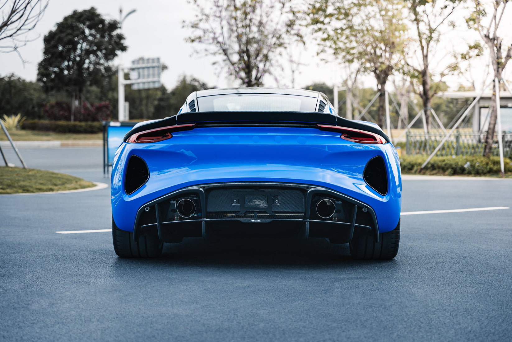 Emira Carbon Fibre Rear Wing by Aerie Performance – AERIE Performance