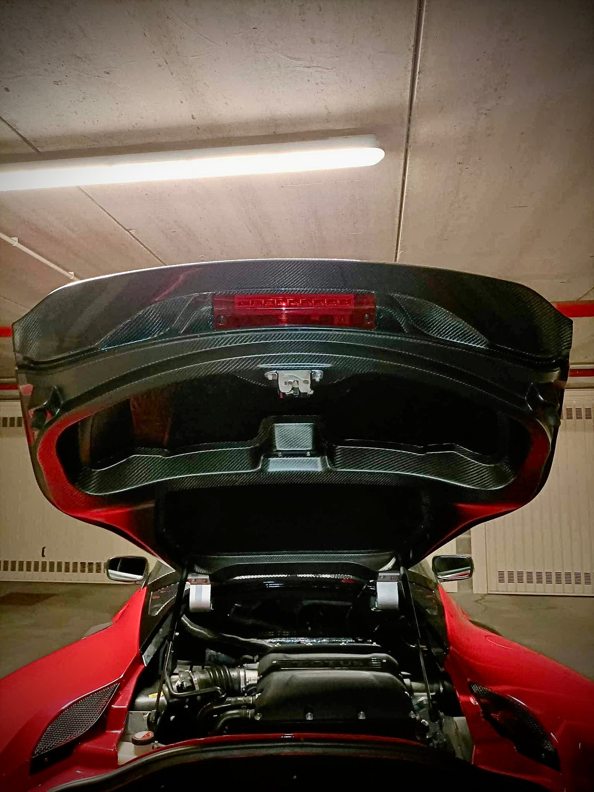 Lotus EVORA Carbon fiber louver tailgate cover – AERIE Performance