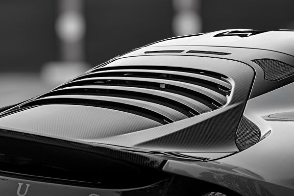 Lotus EVORA Carbon fiber louver tailgate cover – AERIE Performance